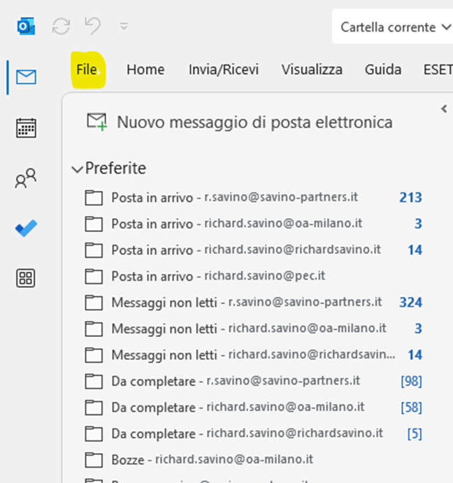 Ripristino dei componenti aggiuntivi di Suite Notaro per Outlook ... Ripristino dei componenti aggiuntivi di Suite Notaro per Outlook ...